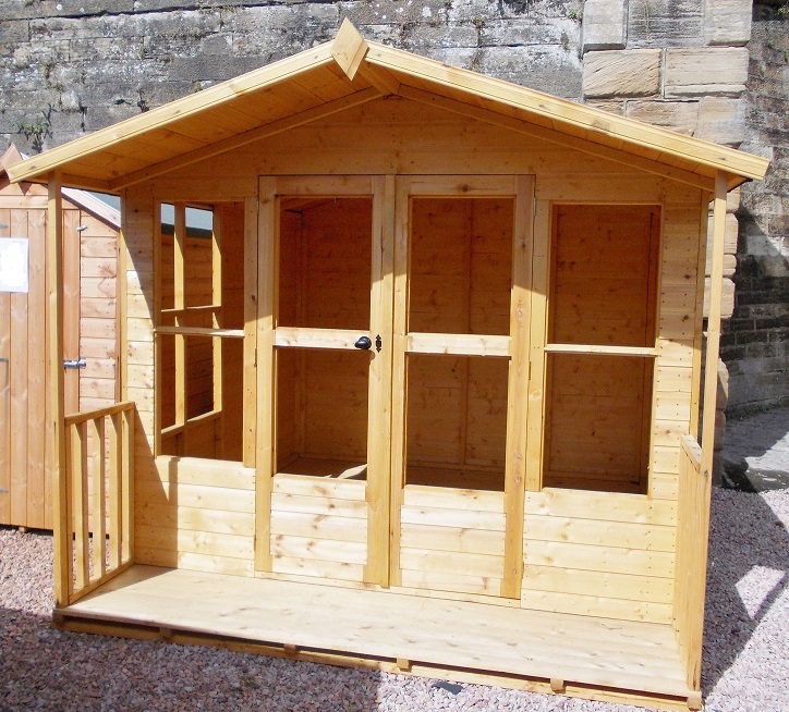 Forest Craft Eden Summer House | Forestcraft, garden sheds, log cabins ...