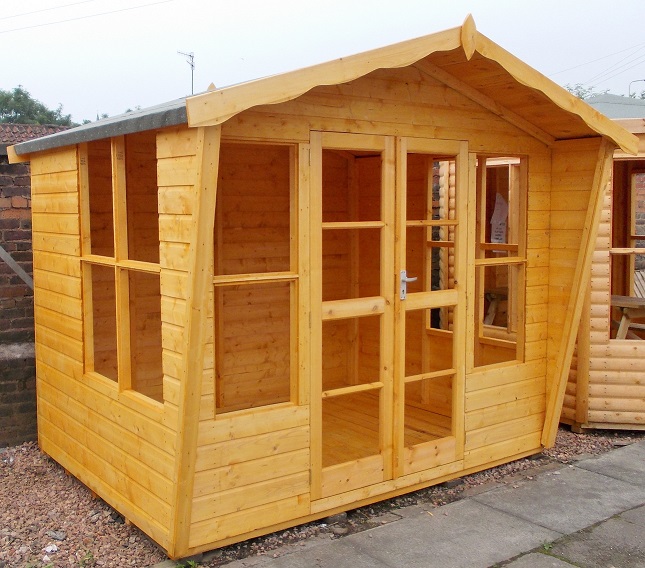 Forest Craft Lomond Summer House | Forestcraft, garden sheds, log ...