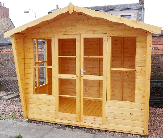 Forest Craft Lomond Summer House | Forestcraft, garden sheds, log ...