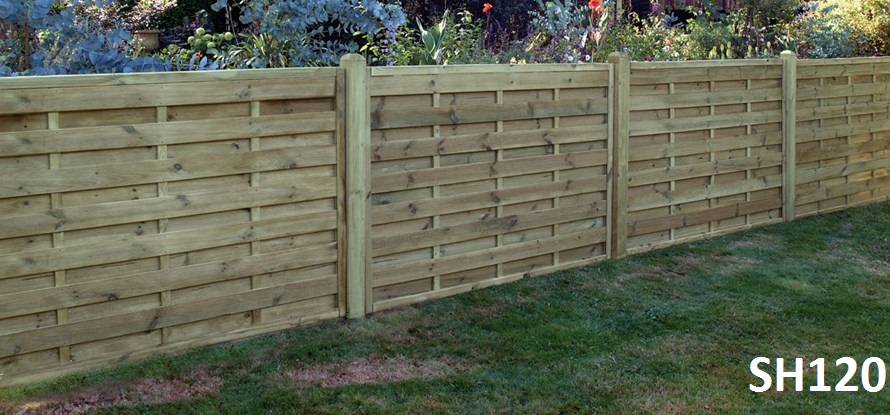 Square Horizontal Panels | Forestcraft, garden sheds, log cabins ...